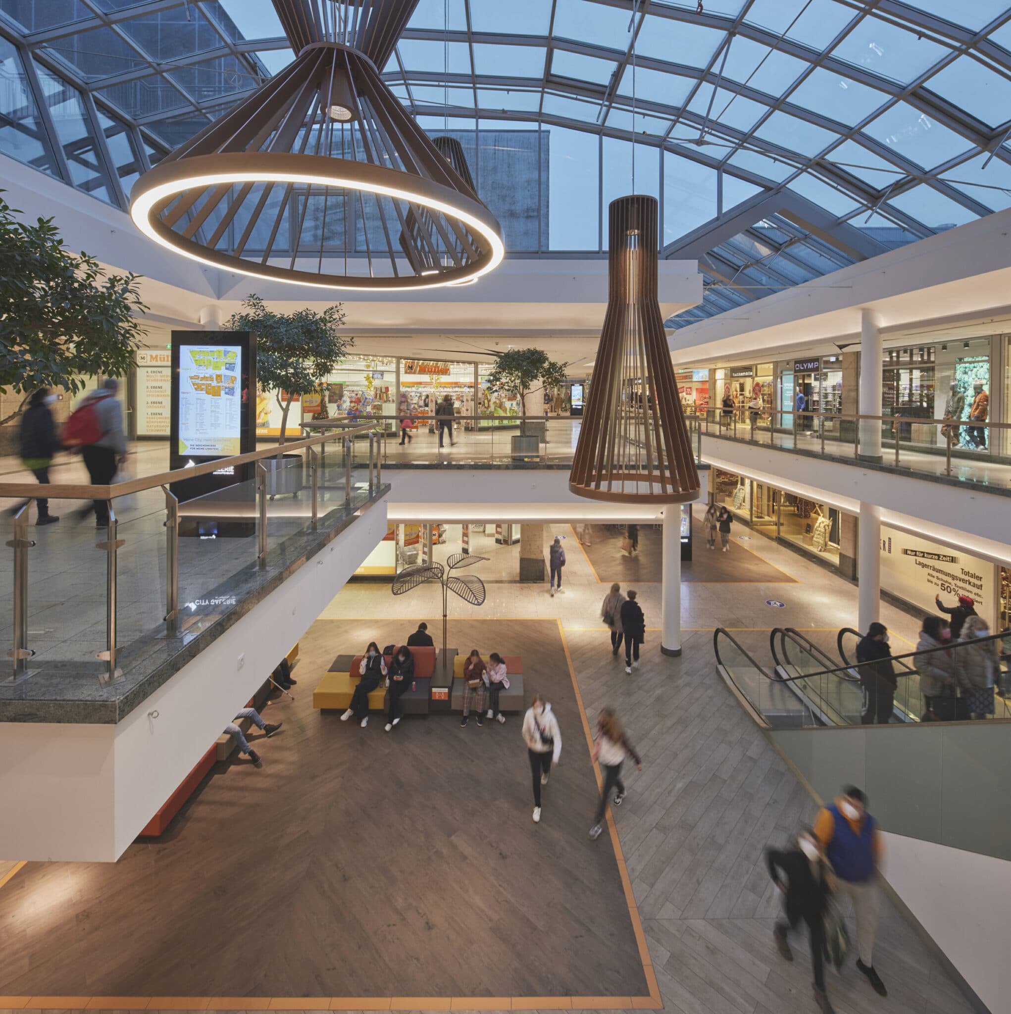 Schne City Galerie Aschaffenburg Parkhaus Bilder